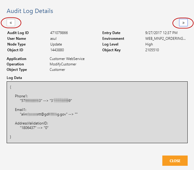 Audit Log Web Application – Knowledge Center