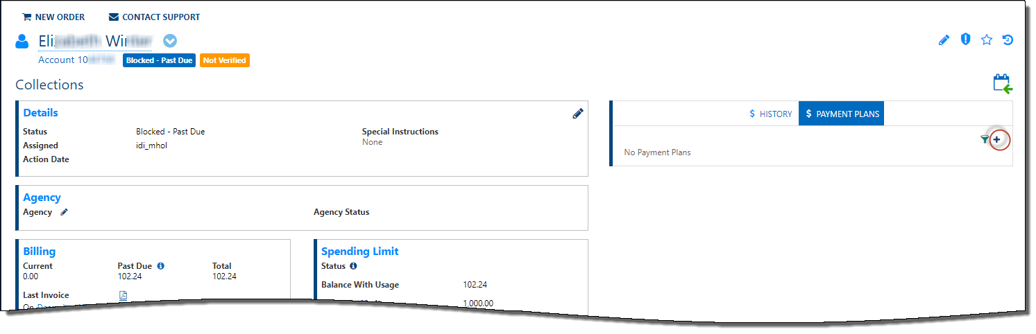 Adding and Managing Payment Plans for Collections in Customer Care ...