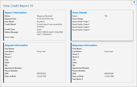Viewing Credit Reports in Customer Care – Knowledge Center