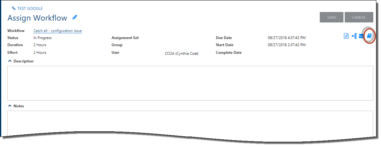 Workflow - Viewing Notes from Task Views - Knowledge Center