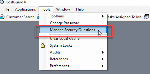 Web Security Logon to CostGuard Client and Admin Console – Knowledge Center