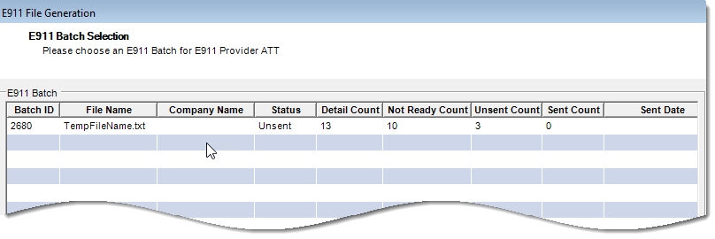 E911 File Generation and Management - Knowledge Center