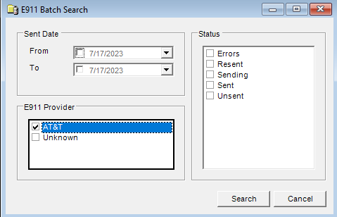 E911 File Generation and Management – Knowledge Center