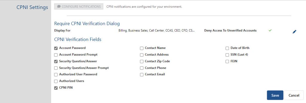 Customer Proprietary Network Information (CPNI) - Knowledge Center