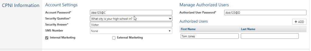 Customer Proprietary Network Information (CPNI) – Knowledge Center